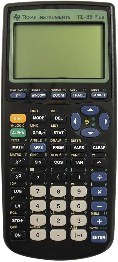 Texas Instruments - TI-83 Plus Programmable Graphing Calculator Rating ...
