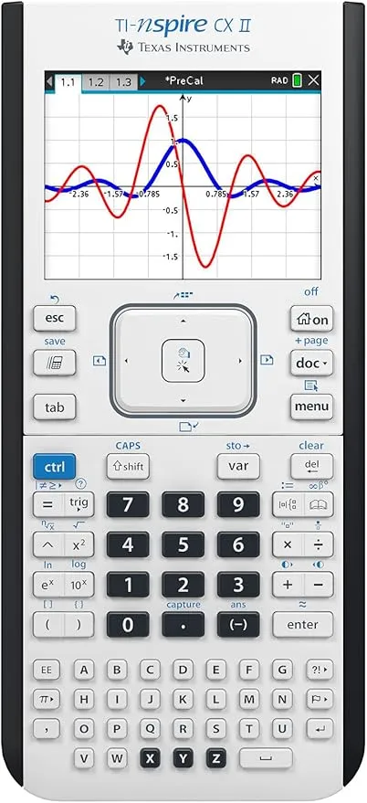 Texas Instruments - TI-Nspire CX II Color Graphing Calculator Rating ...